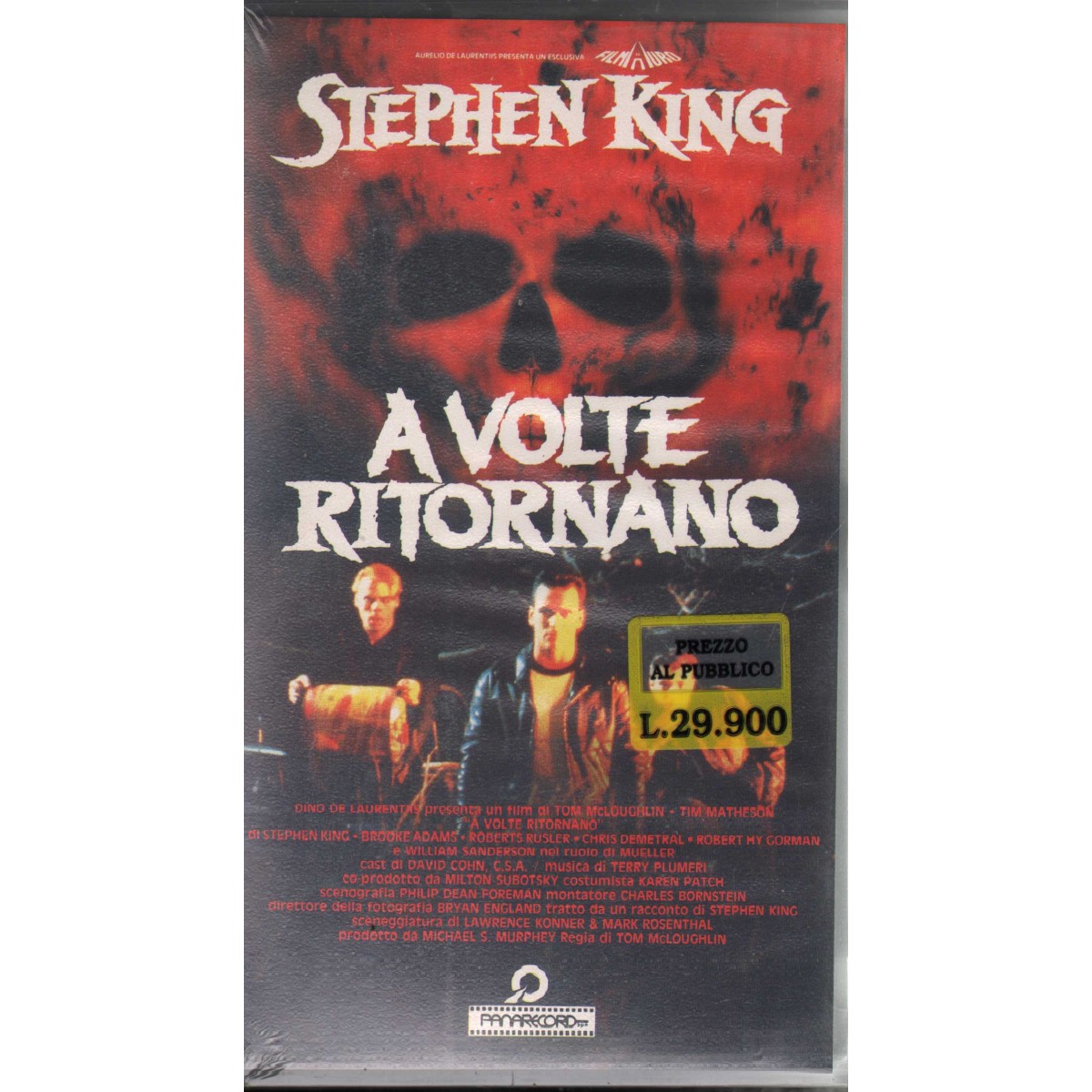 A Volte Ritornano VHS Tom Mcloughlin / 8001701223516 Sigillato