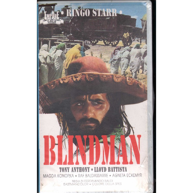 Blindman VHS Ferdinando Baldi Univideo - EMPS33610 Sigillato