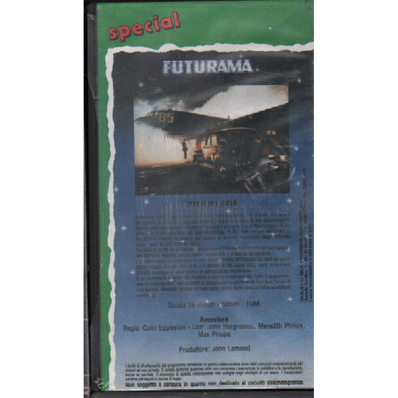 I Pirati Del Cielo VHS Colin Eggleston Univideo – S05033 Sigillato