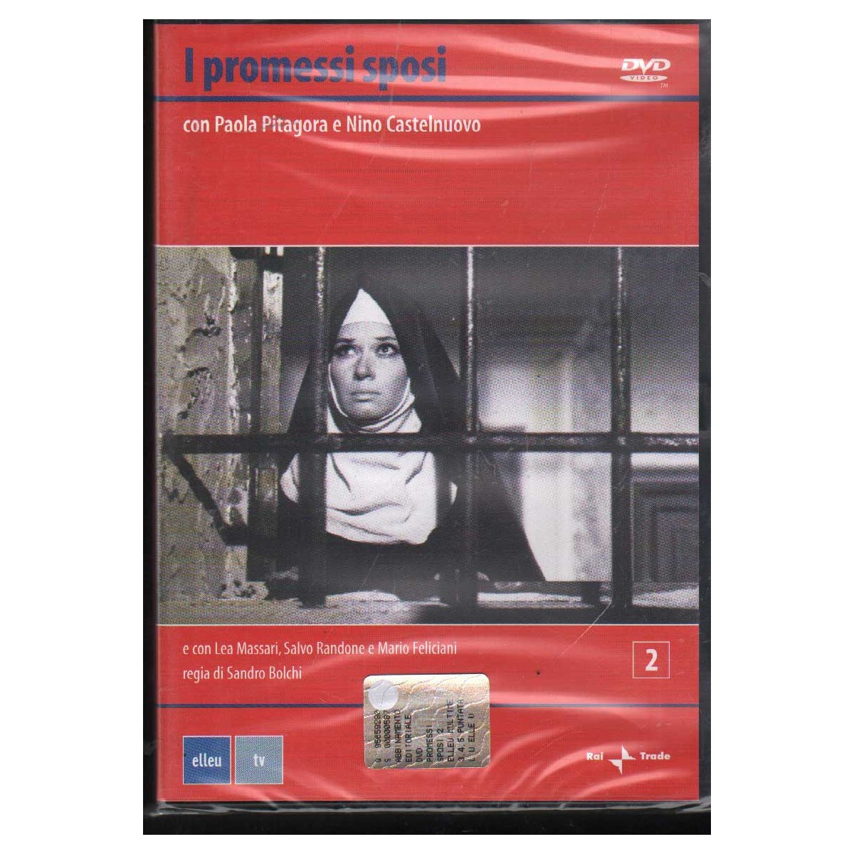 I Promessi Sposi 2 DVD Sandro Bolchi Elleu - 887476054X Sigillato