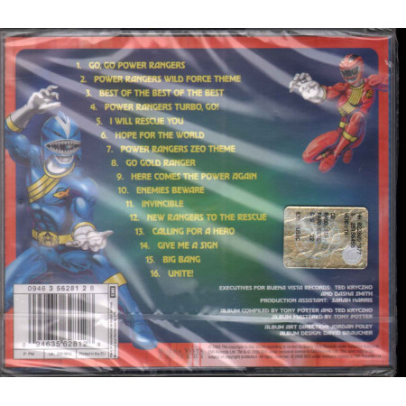 Power Rangers CD Songs From The TV Series OST Soundtrack 0094635628128