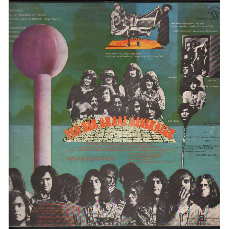 Van Der Graaf Generator ‎‎- '68 - '71 / Charisma ‎6393901 A