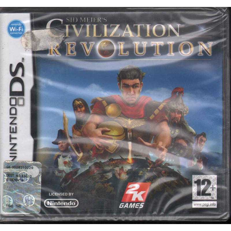 Civilization Revolution Videogioco Nintendo DS NDS Take Two Sigillato