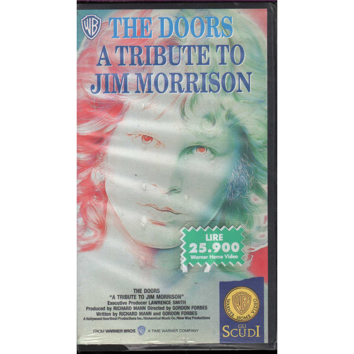 The Doors VHS A Tribute To Jim Morrison / Warner Serie Scudi PIV 34044