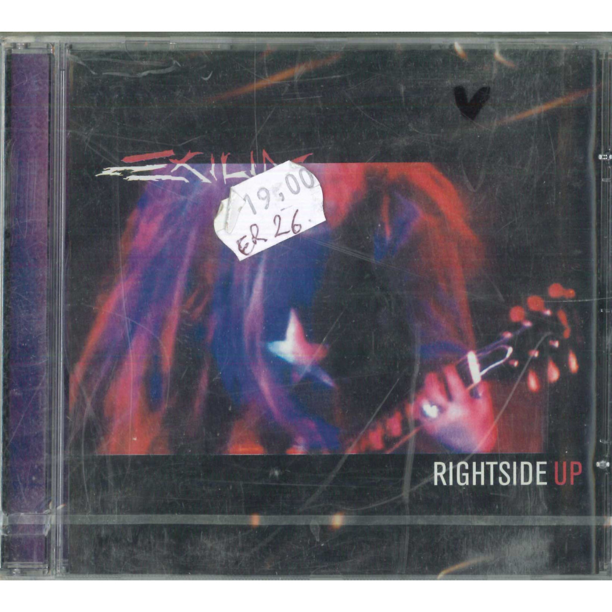 EXILIA CD Rightside Up / NO DISC ‎– 157 546 - 2 0601215754629