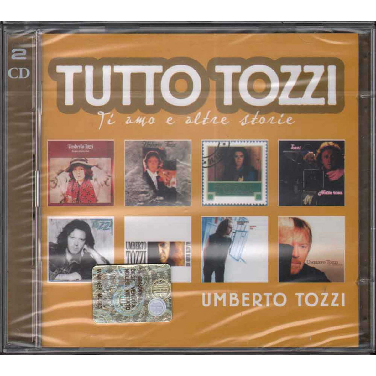 Umberto Tozzi ‎2 CD Tutto Tozzi (Ti Amo E Altre Storie) Warner