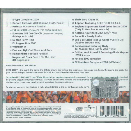 Various CD Official EURO 2000 Album / Universal Music TV – 159 090-2