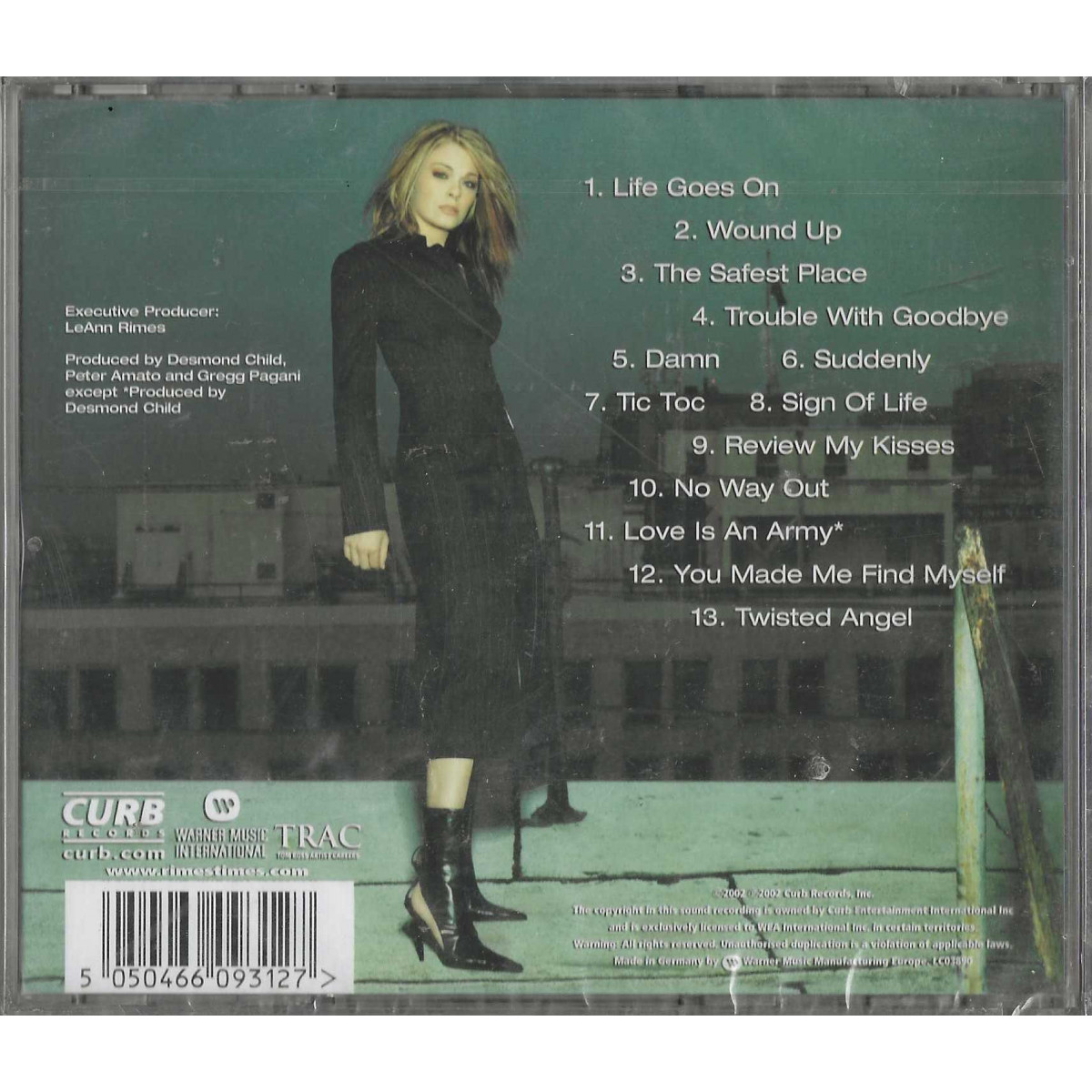 Leann Rimes Twisted Angel LeAnn Rimes TWISTED ANGEL CD